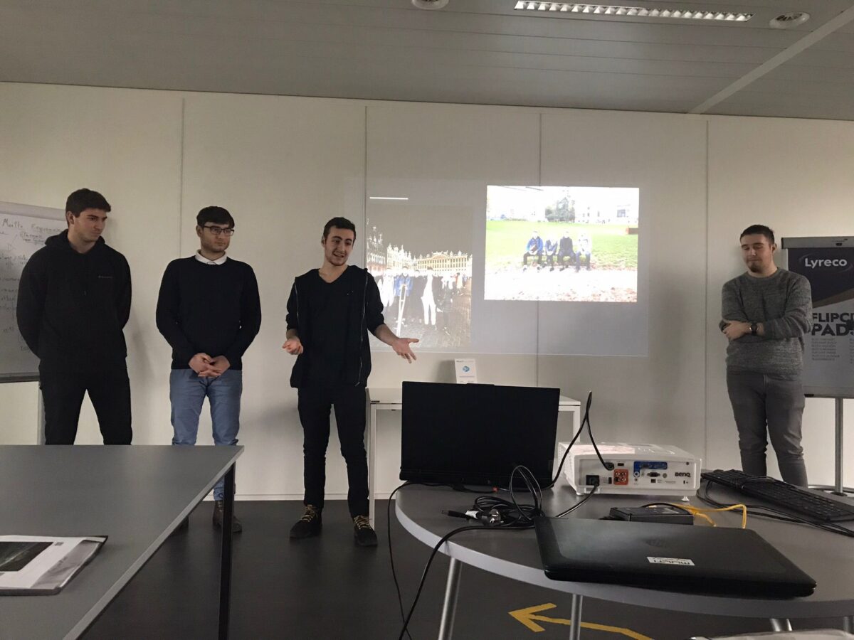 A visit from 4 Erasmus students | MULTI Engineering